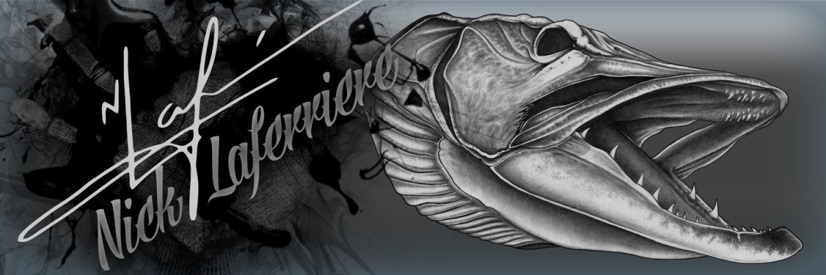 Walleye Skeleton Tattoos