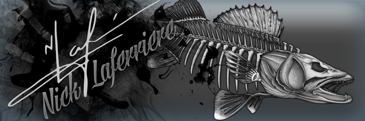 Walleye Skeleton – NICK LAFERRIERE