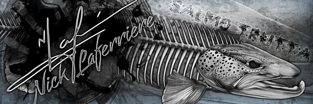 Brown Trout Skeleton | NICK LAFERRIERE