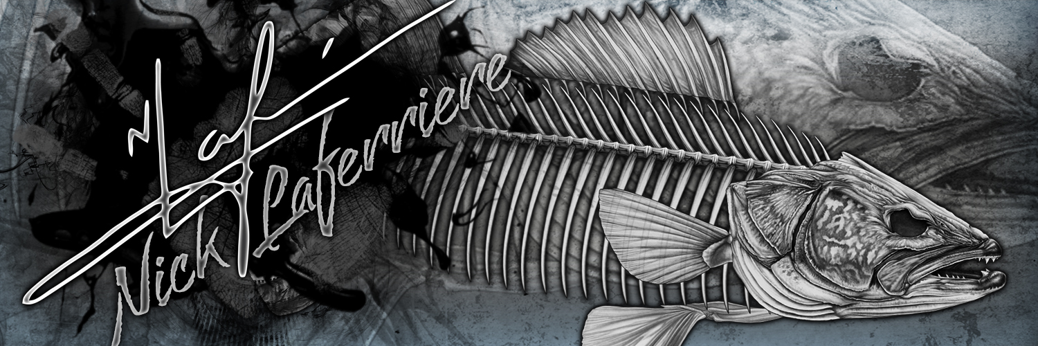 Walleye Skeleton – NICK LAFERRIERE